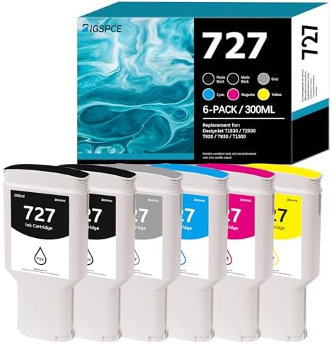 Amazon.com: HP 727 (B3P22A) Ink Cartridge - Matte Black : Office Products