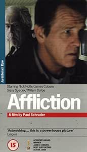 Amazon.com: Affliction [VHS] : Nick Nolte, Sissy Spacek, James Coburn ...
