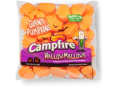 Amazon.com : HALLOWEEN CAMPFIRE HALLOWMALLOWS GIANT PUMPKINS ( 2 PACK ...