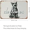 Amazon.com: Deftones Rock Band Style Music Poster Metal Tin Sign Retro ...