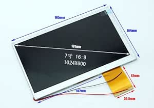 Amazon.com: LCD Display Screen Replacement Repair Parts for DiGix TAB ...