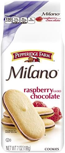 Amazon.com: Pepperidge Farm Raspberry Milano Cookies, 7-ounce bag (pack ...