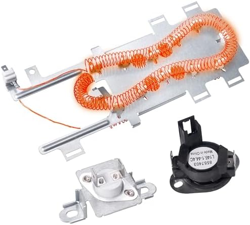 Amazon.com: 8544771 Dryer Heating Element and 280148 Thermal Cut-off ...