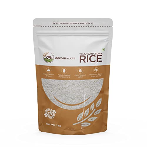 Deccan Mudra Low GI (Glycemic Index) | Diabetic White Rice | Telangana ...