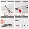 Amazon.com: Taaizau Flexible Self Adhesive Metal Strip for Magnet ...