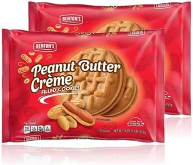 Amazon.com: Benton’s Cookies (Pack of 2, Peanut Butter Crème) : Grocery ...