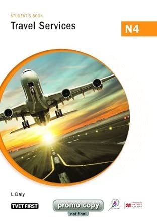 Amazon | Travel Services N4 Student's Book (TVET First Nated Series ...