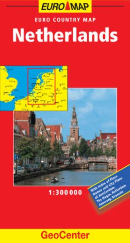 Netherlands GeoCenter Euro Map (GeoCenter Maps): Amazon.co.uk: Mairs ...