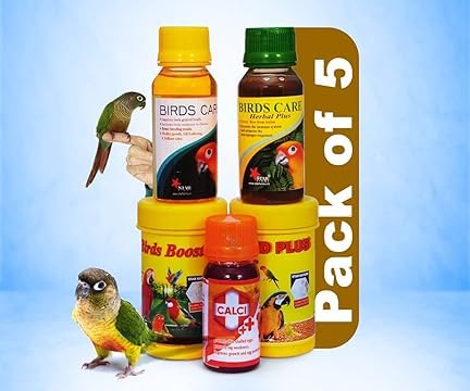 Star Farms Birds Booster 50g + Breed Plus 50g + Birds Care 60ml + Birds ...
