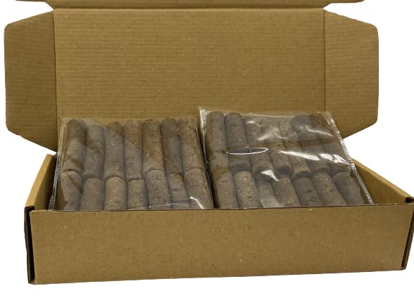 Cow Dung Dhoop Batti Organic Sticks Dhup for Puja 100% Natural (Pack of ...