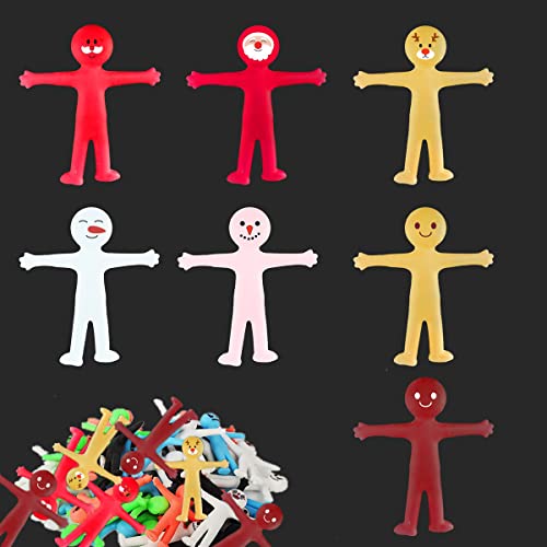 30P Christmas Yellow Smiley Stretchy Men Party Bag Fillers for kids ...