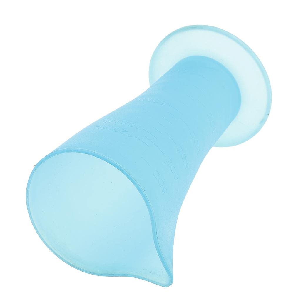 Aswadh Blue Plastic Reusable Hairstyle Salon Hair Tint Dye Coloring ...