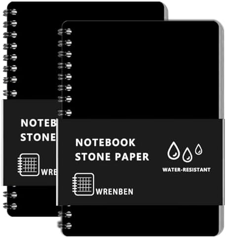 Amazon.com : Saypacck 6 Pack Waterproof Spiral Notebooks 6 x 8 All ...