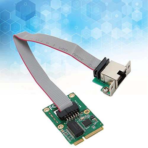 Mini PCIe Network Controller Card, 10/100/1000Mbps RJ45 LAN NIC Card ...