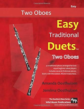Buy Easy Traditional Duets for Two Oboes: 32 Traditional Melodies from ...
