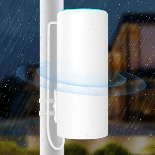 Amazon.com: AC1200 Outdoor WiFi Extender，Dual Band Long Range WiFi ...