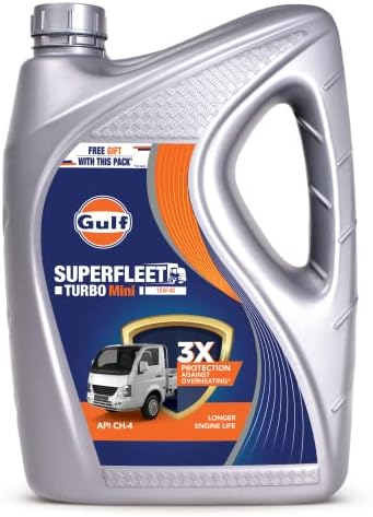 GULF super fleet le max 15W-40 Engine Oil - 11 L | Compatible with Car ...