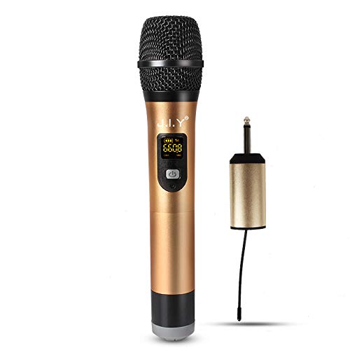 ShiningLove CE Wireless Mic Handheld Vocal Microphone with Receiver ...