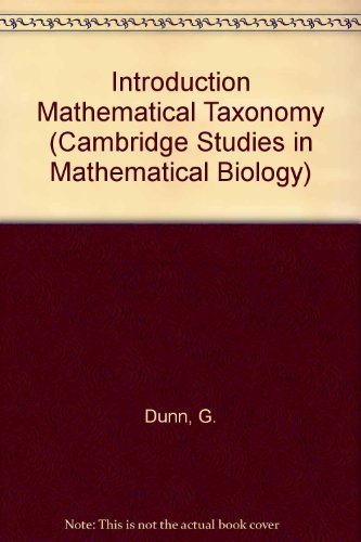 Introduction Mathematical Taxonomy (Cambridge Studies in Mathematical ...