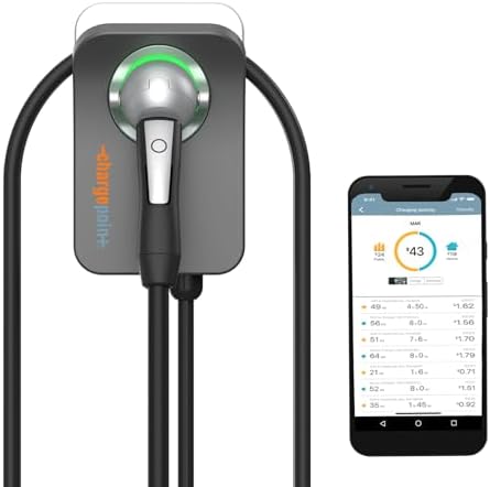 Amazon.com: ChargePoint Home Flex Level 2 EV Charger NACS, Hardwired EV ...