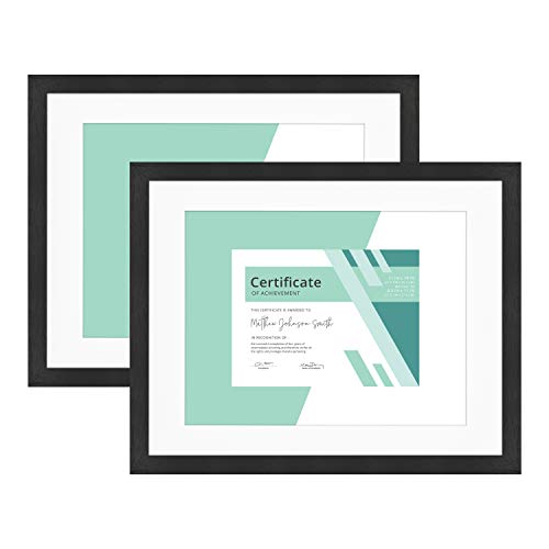 Snapklik.com : Gallery Essential Certificate Document Frame Set, 11 X ...