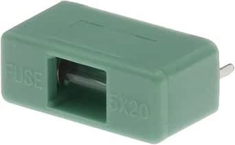 Amazon.co.jp: 10 pcs BF-012 Mini Mount 5*20mm Bayonet Type Fuse Holder ...
