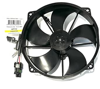 Amazon.com: SPAL 30103131 7.2" Puller Radiator Condenser Fan 12 Volt ...