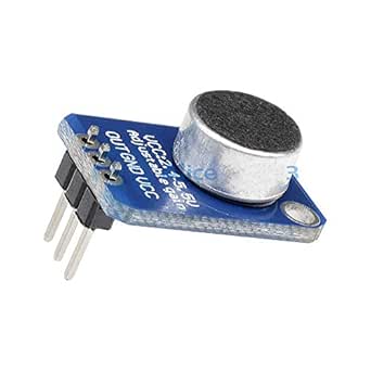 Electret Microphone Amplifier MAX4466 with Adjustable Gain for Arduino ...