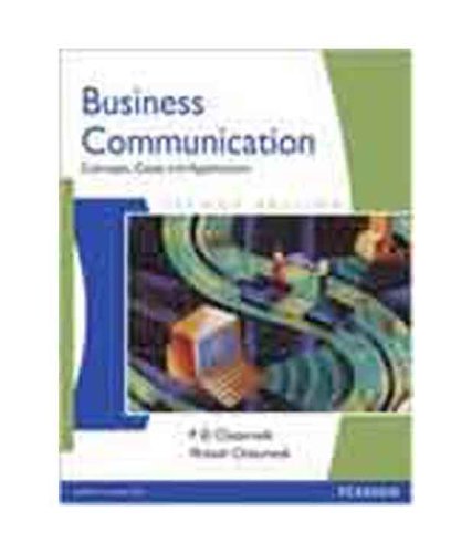 Buy Business Communication (Old Edition) Book Online at Low Prices in ...