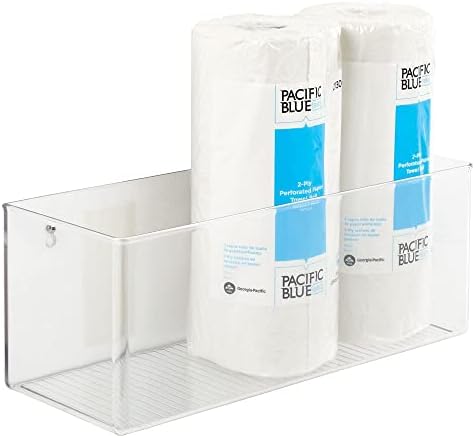 Amazon.com: Plastic Wall Mount Organizer Rack Shelf Container Bin ...