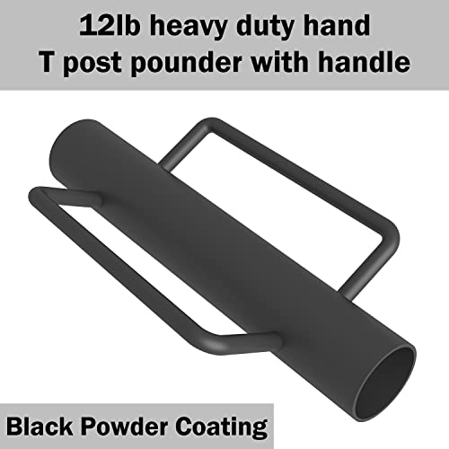 Snapklik.com : 12LB Fence Post Driver/Rammer, Heavy Duty Hand Metal ...