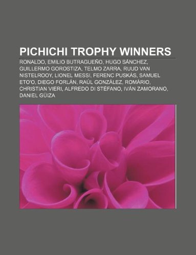 Amazon.co.jp: Pichichi Trophy Winners: Ronaldo, Emilio Butragueno, Hugo ...