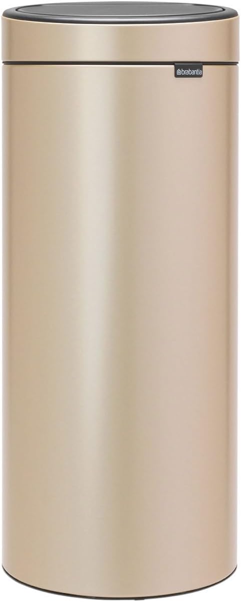 Brabantia 30 L Kitchen Touch Bin New (Matt Black/Matt Steel FPP ...