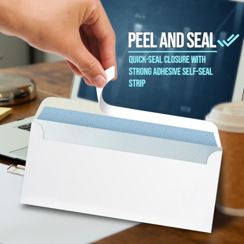 Snapklik.com : Compuchecks Double Window Envelopes #8- Peel And Seal ...
