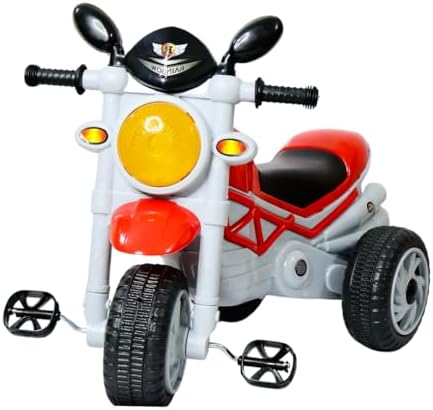 VIKSID Manual Push Bullet Bike Ride On with Music & Light for Kids ...