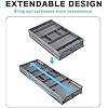 Amazon.com: Expandable Multi Level Drawer Organizer Trays - Collapsible ...