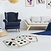 Amazon.com: Beyond Deco Tufted Handmade Dice Rug 45" W X 29" L - Unique ...
