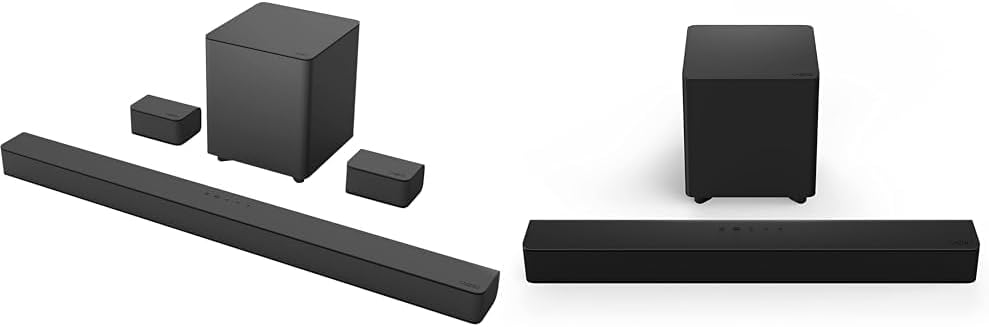 Amazon.com: VIZIO V-Series 5.1 Home Theater Sound Bar with Dolby Audio ...