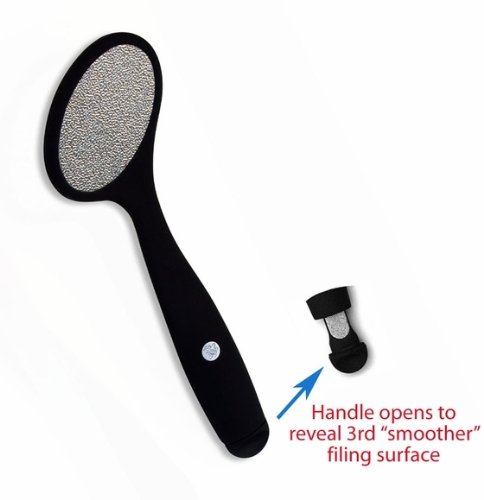 Amazon.com : Japanese Lasered Nickel Callus Smoother : Callus Shavers ...