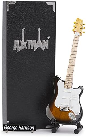 Axman George H Miniature Guitar Replica - Music Gifts - Handmade ...