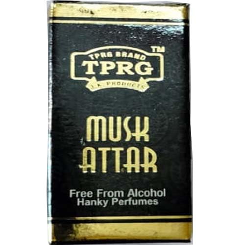 Saara HERBAL FRESH TPRG Musk Attar, 21ml, Natural Attar, Long Lasting Fragrance, Hanky Perfume ...