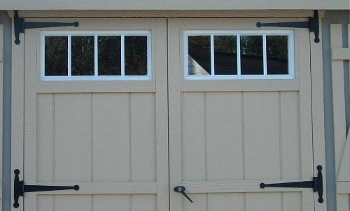 USA Made Shed Transom Window 10″ x 23″ White Flush Tempered Glass ...