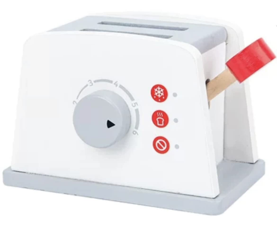 Buy TOYARTSY Kid’s Toaster Toy with Kitchen Accessories, 8 Pc. Set ...