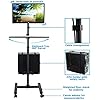 Amazon.com: Mount-It! Rolling Computer Cart, Mobile Workstation with ...