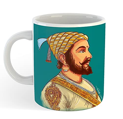 Buy RareHub Shivaji Printed Coffee Mug| Designer Mug for Birthday Gift ...