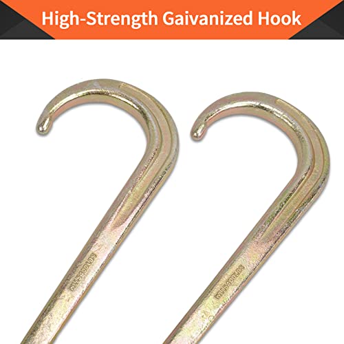 Snapklik.com : TBAPFS 3/8 Grade 70 V-Type Transport Tow Chain W/15 J ...
