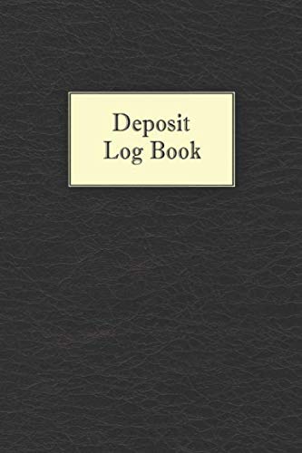 Deposit Log Book: 7 Column Payment And Deposit Record: Ledgers, Simple ...