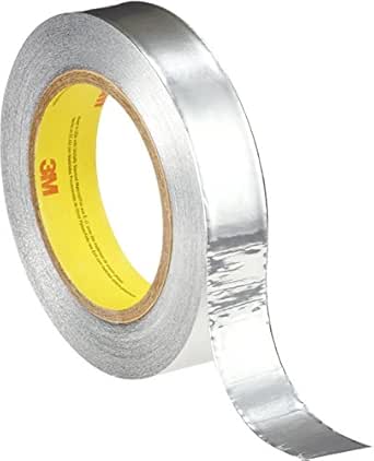 3M 425 Aluminum Foil Tape, 25 mm x 55 m, 0,12 mm, Silver : Amazon.co.uk ...