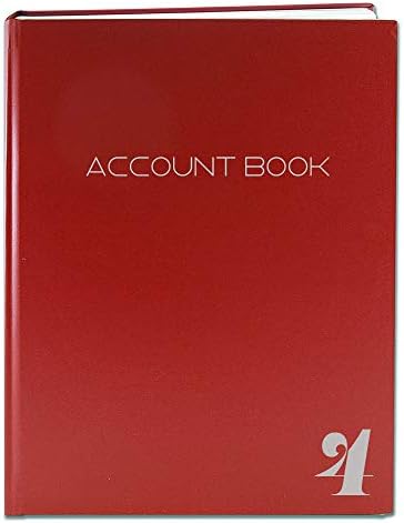 Amazon.com : Adams Account Book, 4-Column, Black Cloth Cover, 9.25 x 7 ...
