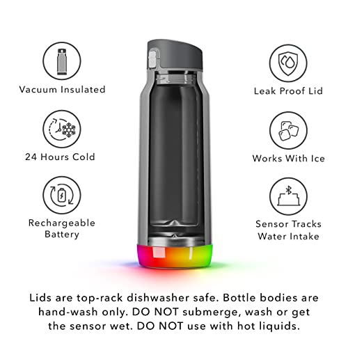 Hidrate Spark PRO Smart Water Bottle – Insulated Stainless Steel ...